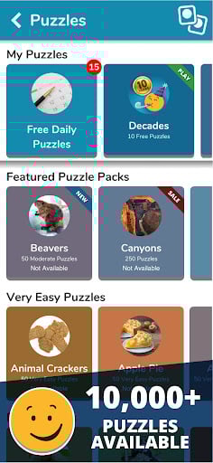 Free game 7 Little Words: Word Puzzles download - WakaStar