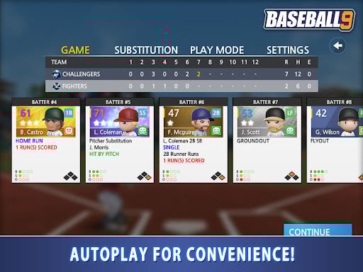 Free game BASEBALL 9 download - WakaStar