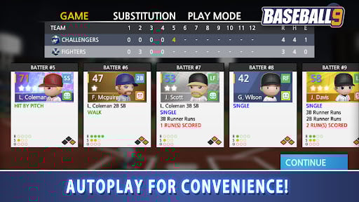 Free game BASEBALL 9 download - WakaStar